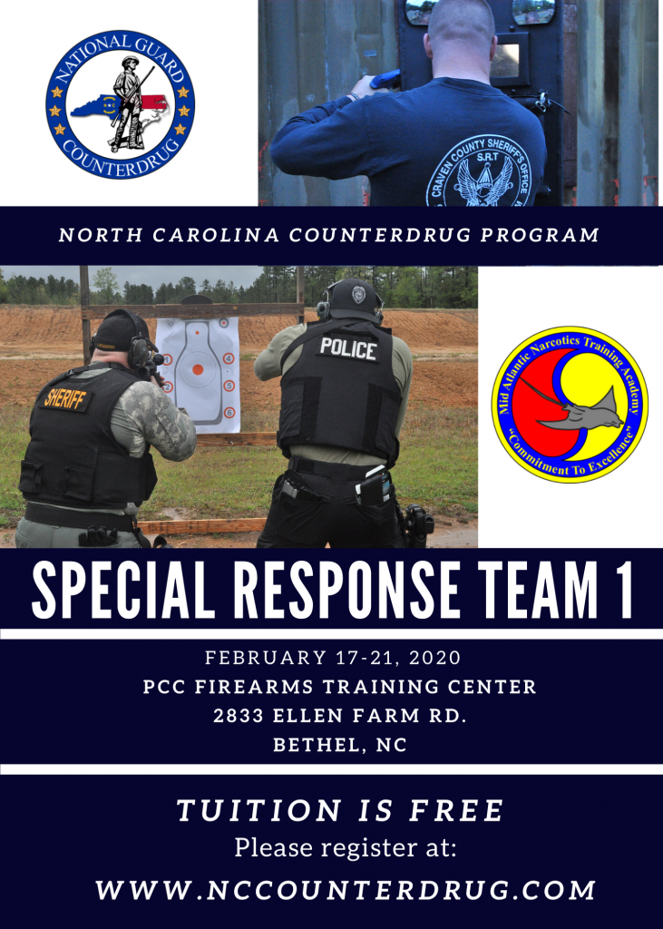 Special Response Teams I: Feb 17-21, 2020 - North Carolina Counterdrug ...