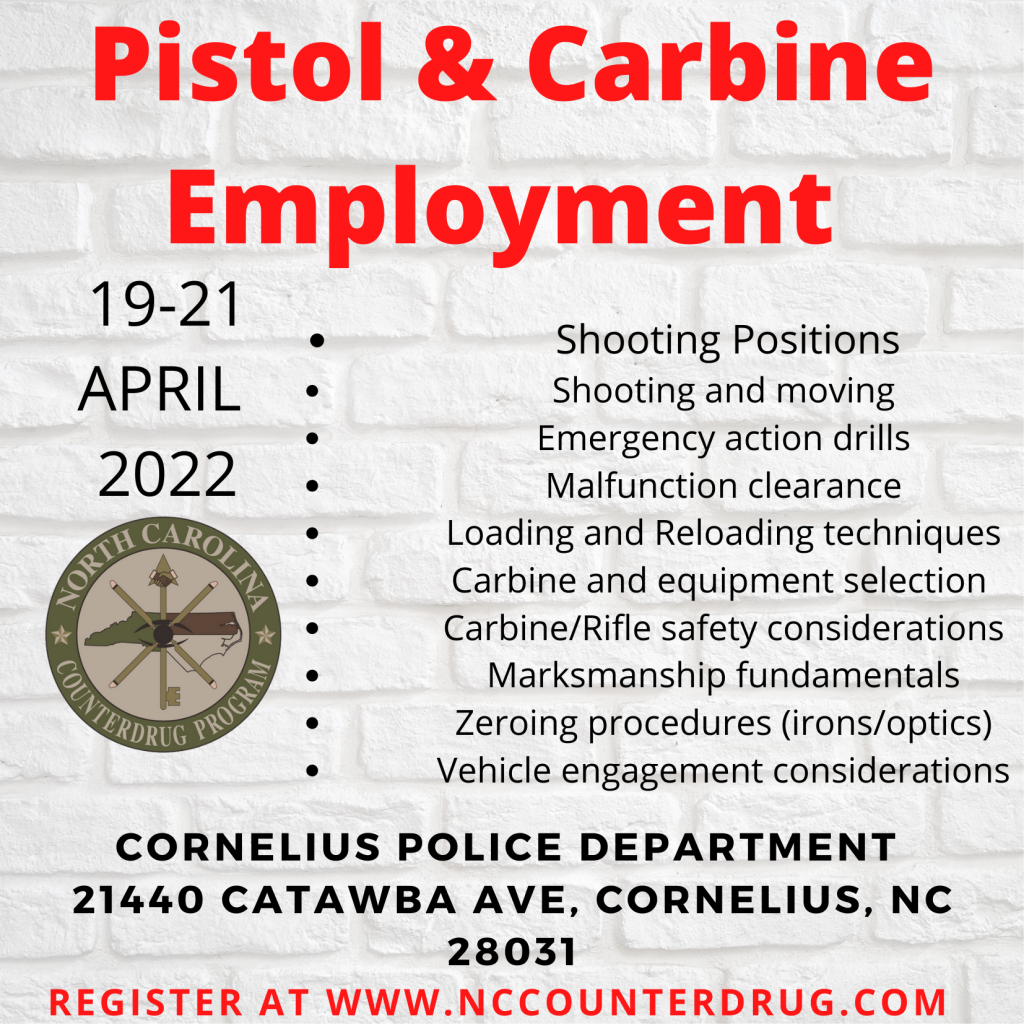 Law Enforcement Training: MANTA (Mid-Atlantic Narcotics Training Academy