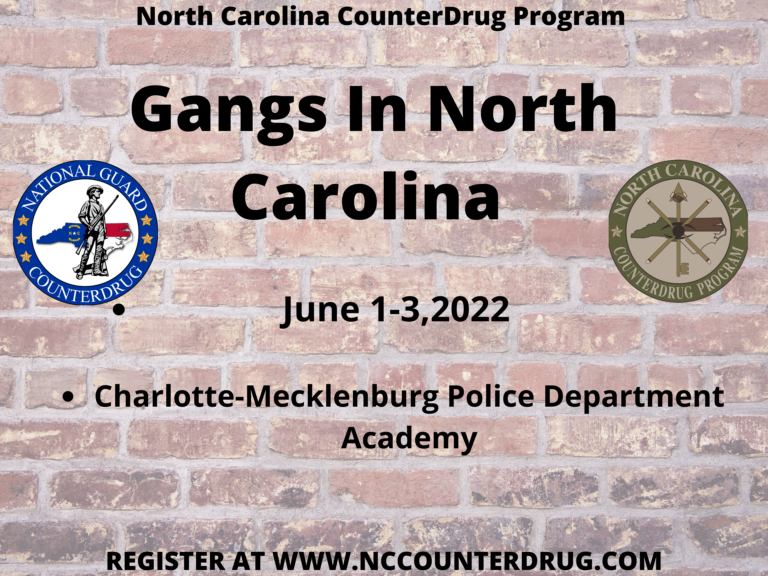 Gangs in North Carolina - North Carolina Counterdrug Program