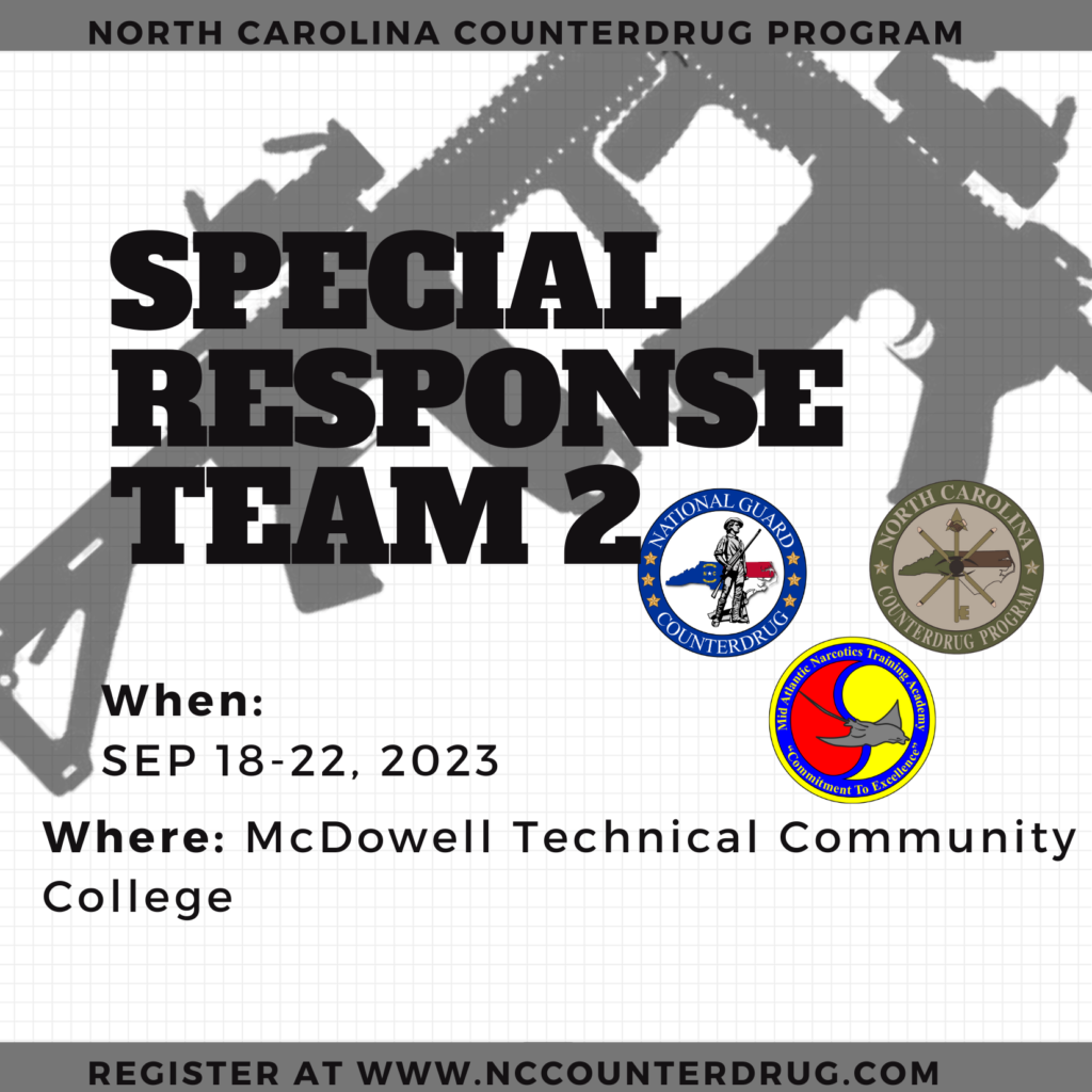 Special Response Team 2 SEPTEMBER 18-22, 2023 - North Carolina ...