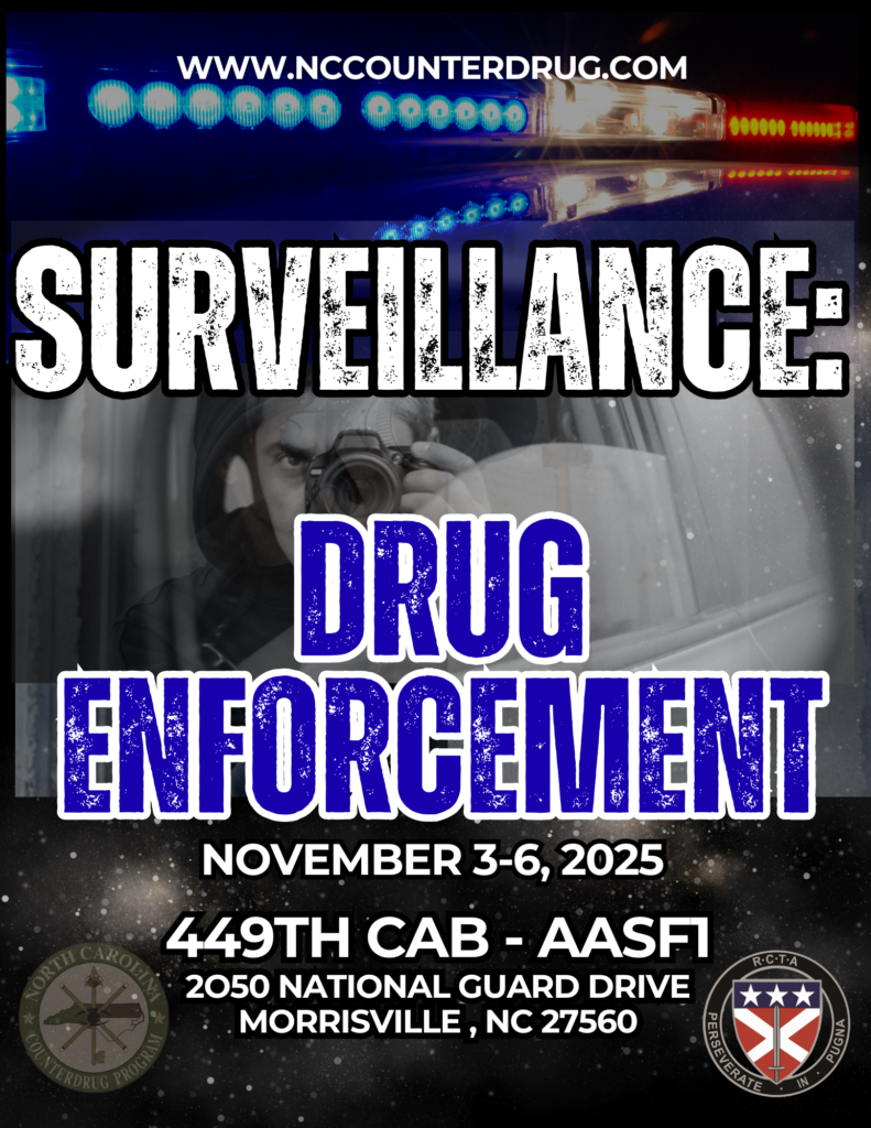 Surveillance for Drug Enforcement - North Carolina Counterdrug Program